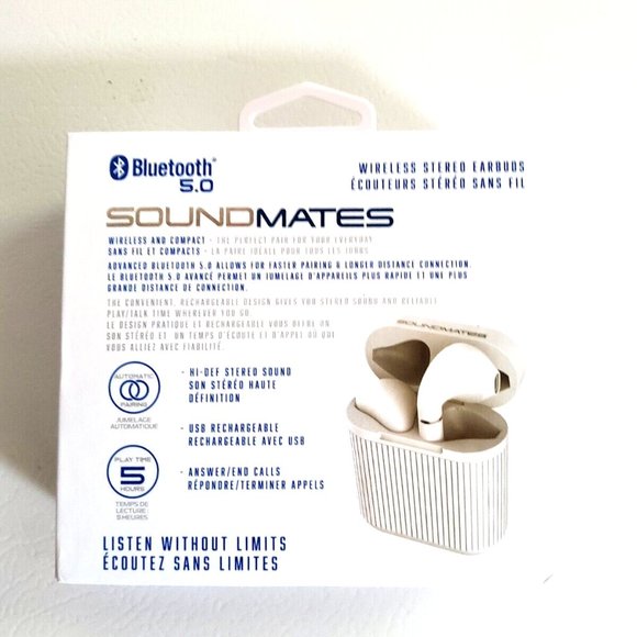 Tzumi | Headphones | Tzumi Soundmates Wireless Stereo Earbuds Compact ...